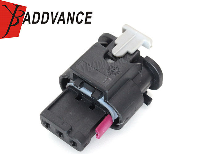 Black FEP Automotive Connectors 4H0973703 4H0 973 703 3 Pin Connector ...