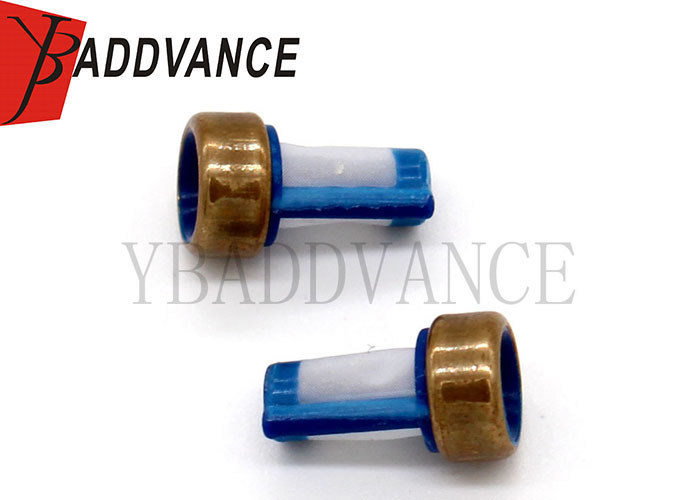 Petrol Fuel Injector Filter Basket Blue Color For Japanese Car One Year ...