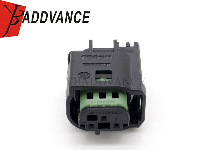 3 Way Female Tyco AMP MQS Series Sensor Connectors For Benz 1-967642-1 ...