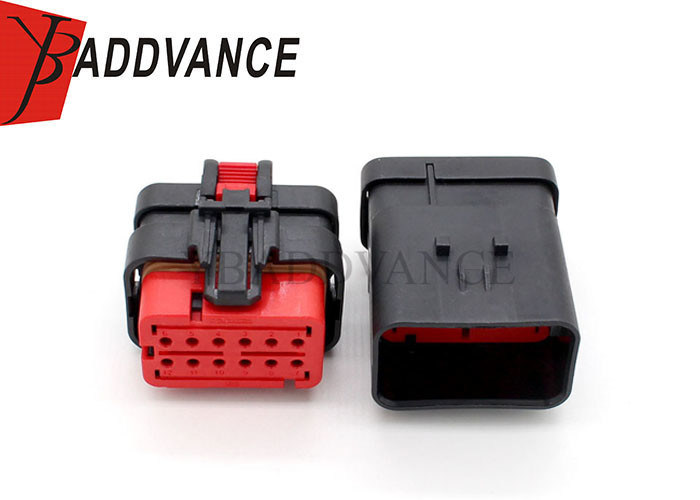 12 Pin TE Connectivity AMP Connectors 776437-1 776438-1 TE AMPSEAL 16 ...