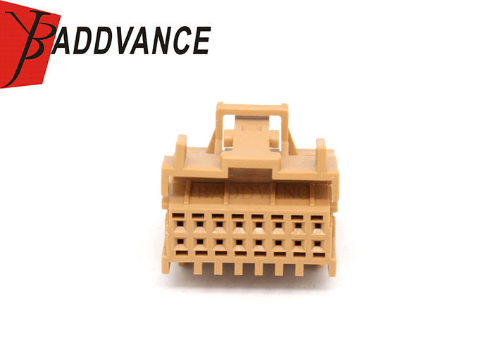 2301695-2 TE 16 Pin Female Brown PBT-GF10 Automotive Wire Harness ...
