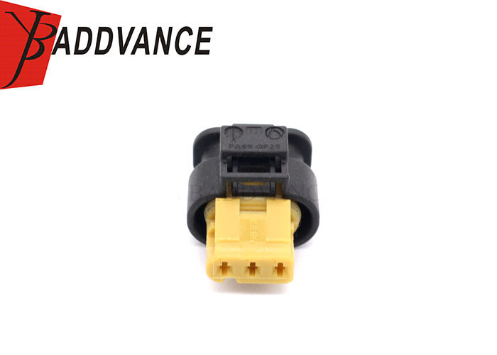 TYCO AMP PA66 GF25 Waterproof 3 Pin Wire Harness Electric Connector Kit ...