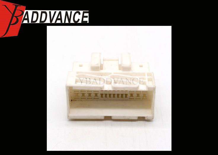 White Color 42 Way Plastic Electrical PBT Female Connector With ...