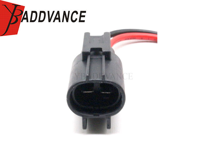 Electrical With 176143-2 4.8mm Automotive Male 2 Pin Connector Wire ...
