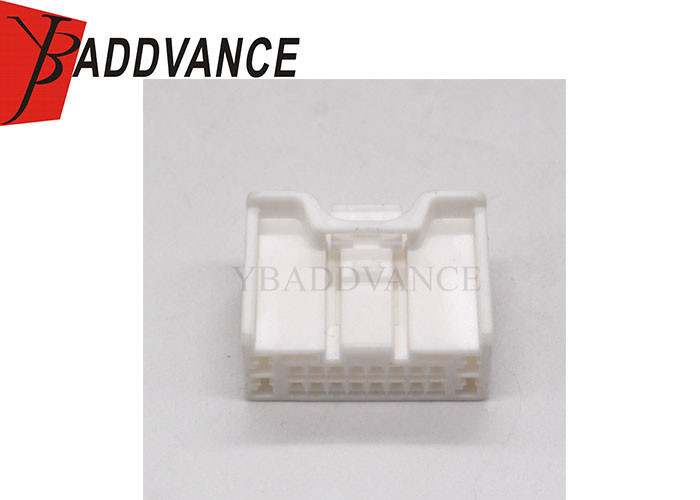 YB Connector 20 Pin Female Unsealed White Wire Connector For Automotive