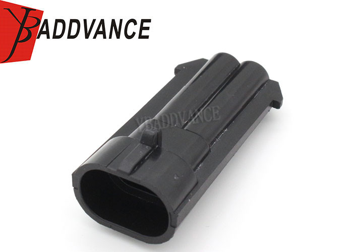 Black 2 Way 150 Metri-Pack Male Connector Sealed Kits 12162000