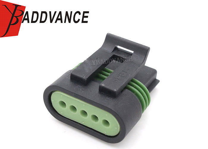 5 Hole 1 Row Weather Pack Connector Metri Pack 150.2 Sealed Receptacle ...