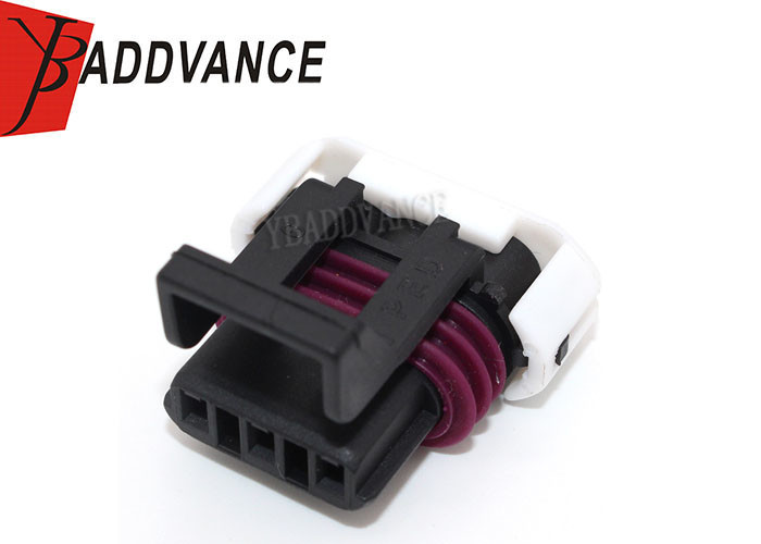 1 Row 3 Pin Weather Pack Connector Cable Mount Socket Female Connector ...