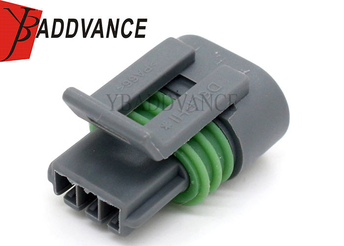Pull To Seat Series PA66 Waterproof Automotive Connectors 12162280 3 Way