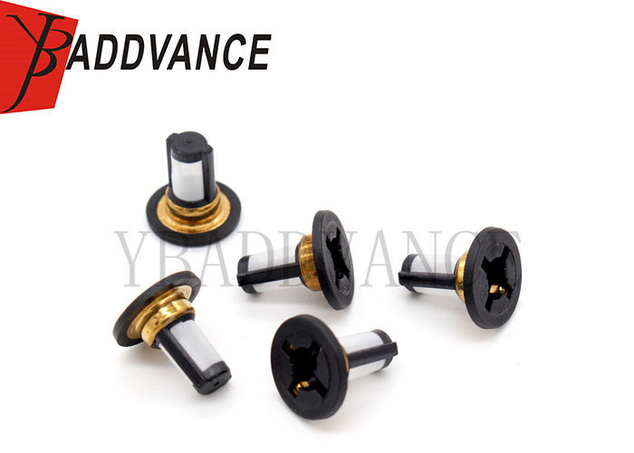 Black Fuel Injector Repair Kits Filter High Precision For Honda ...