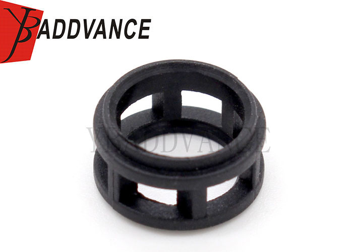 Round Plastic Fuel Injector Spacers Kits Black Color Lightweight 12 ...