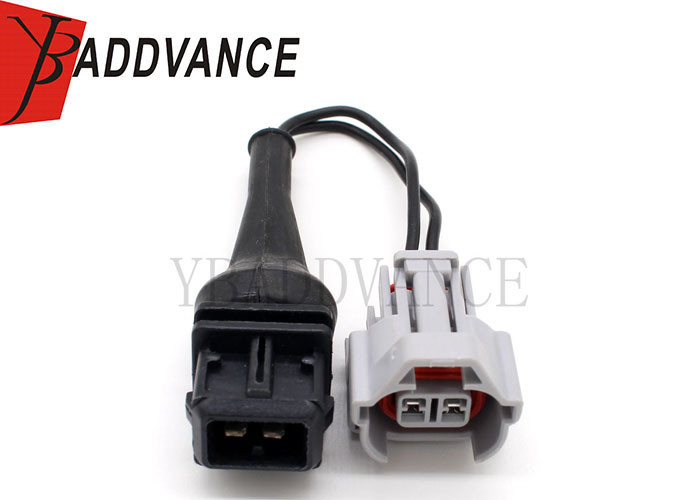 Rubber Boot Auto Wiring Harness Plugs 2 Pin Nippon Denso Female To EV1 ...