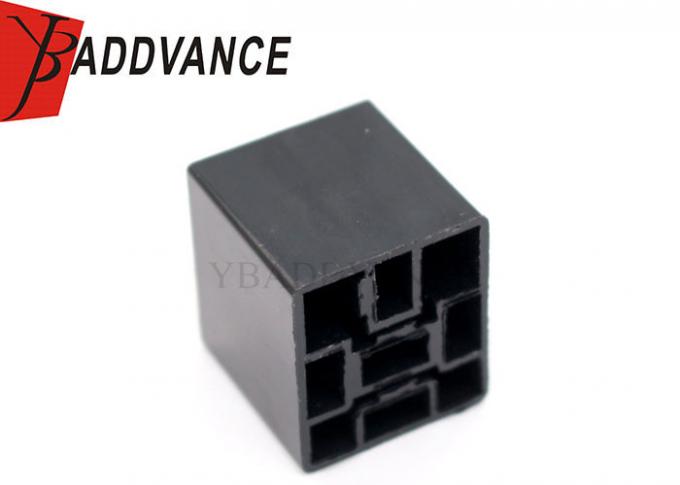 5 Pin Female Unseald Black Automotive Electrical Relay Connectors PA66