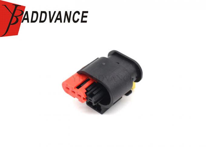 284426-1 TE AMP MCP Connector System PBT GF30 3 Pin Female Injection ...