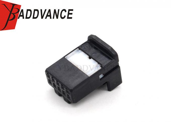 Electrical 10 Pin Female Connector Black Color With Terminals For ...