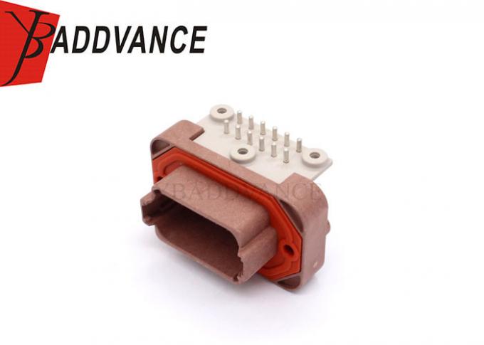 DT Series Deutsch 12 Pin Male Header Connectors For Beidou Navigation