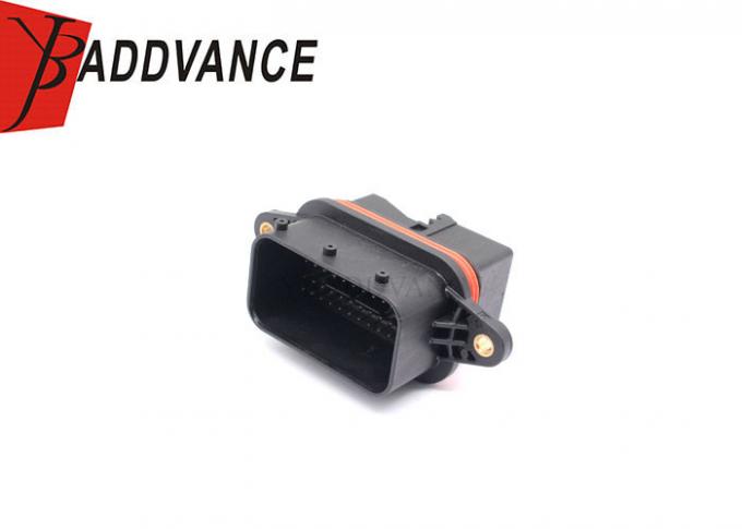Automotive Black 30 Pin ECU Female Waterproof Sealed Connector For Car