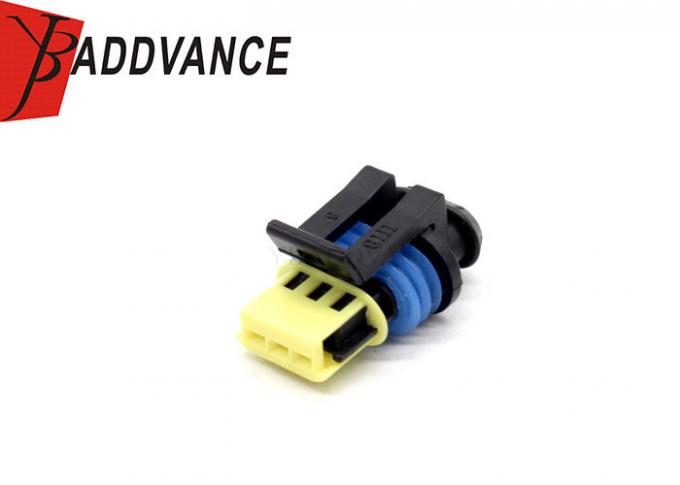 Waterproof Female 3 Pin GT 150 Series Connector Housing For GM 15336029