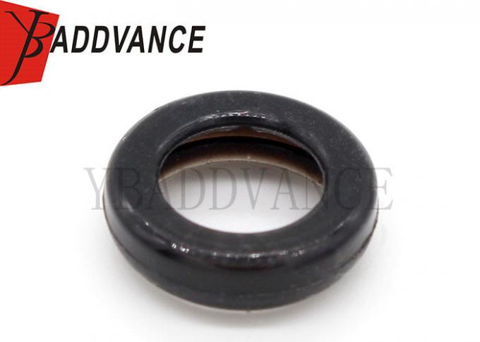 Round Black Rubber Fuel Injector Repair Kits Nozzle Oil Seal BC1024 For ...