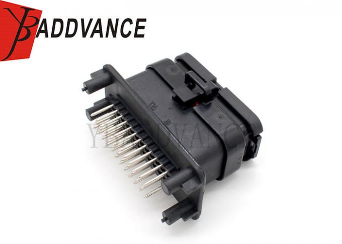 35 Pin Female Male TE Connectivity AMP Connectors Custom For Automotive