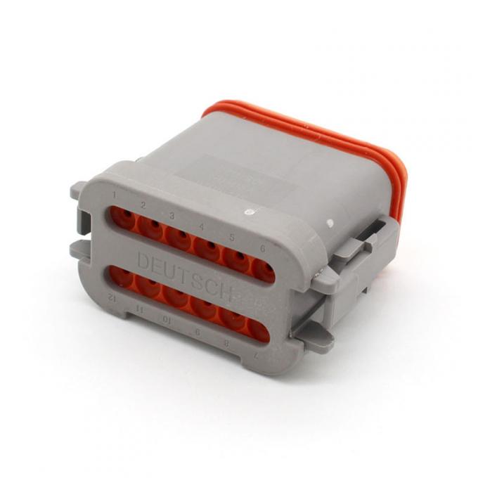 DT06-12SA-E003 12 Way Deutsch Automotive Connectors TE Female Receptacle Connectors