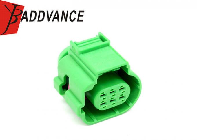 4H0973713C 1563487 Auto 6 Way Female Connector Green For V W A UDI