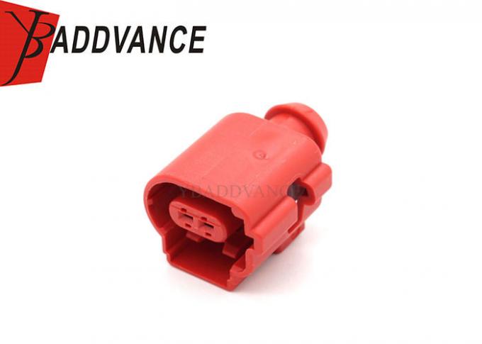 8K0 973 702B 2 Pin Sensor Connector Female Red Color For VW Audi