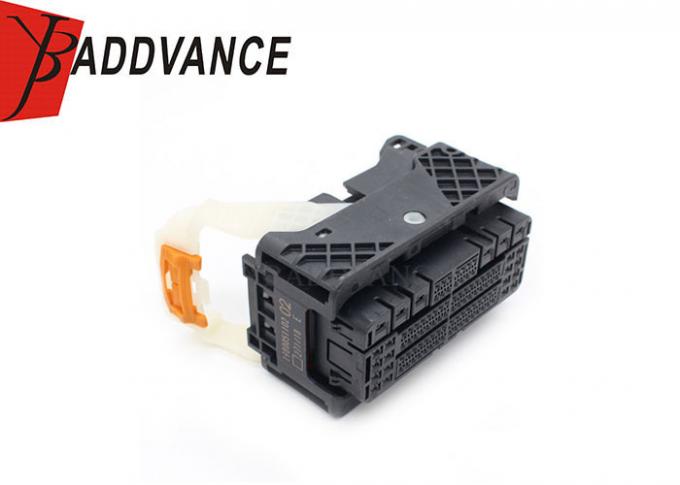 1980051102 104 Pin Connector Black Female Sealed Electrical Plastic ...