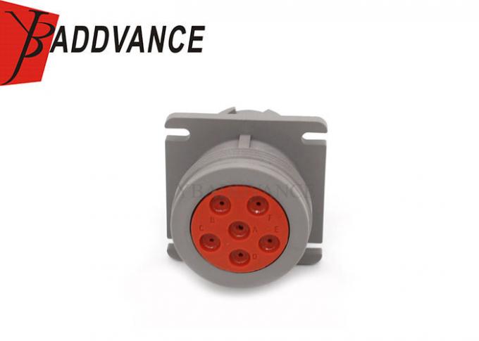 HD10-6-12P 6 Way Deutsch Automotive Connectors HD10 Series Gray