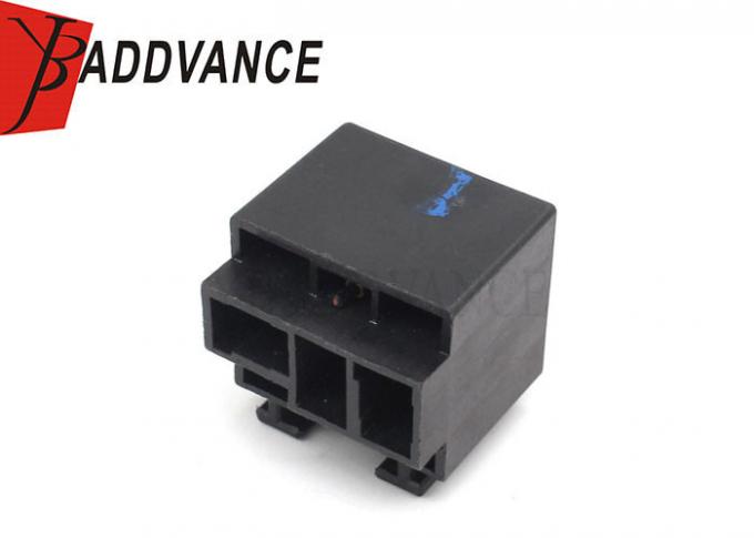 5 Pin Black Unsealed Electric Automotive Relay Connector Housing