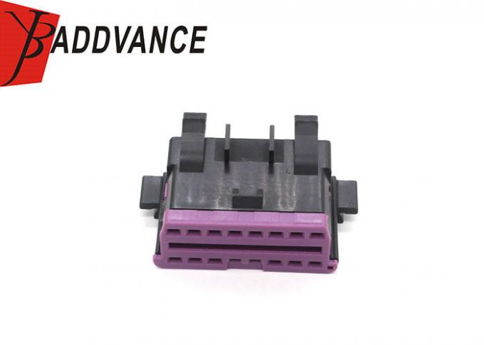 3A0972695A 16 Pin Female OBD Diagnostic Socket Electrical Auto Connector