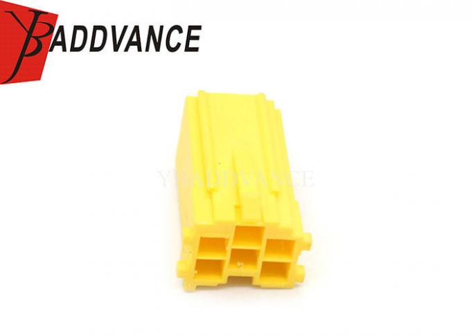 Unsealed Electric Wire Crimp Connector Terminals 6 Pin Female